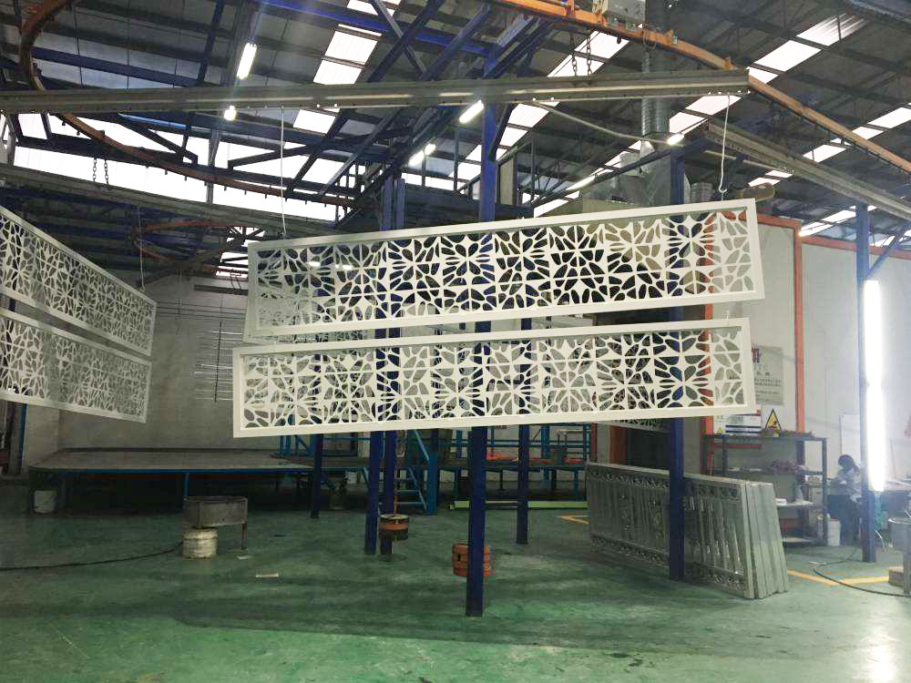 Powder Coated Punched Aluminum Cladding Sheet with Holes - Kingmets