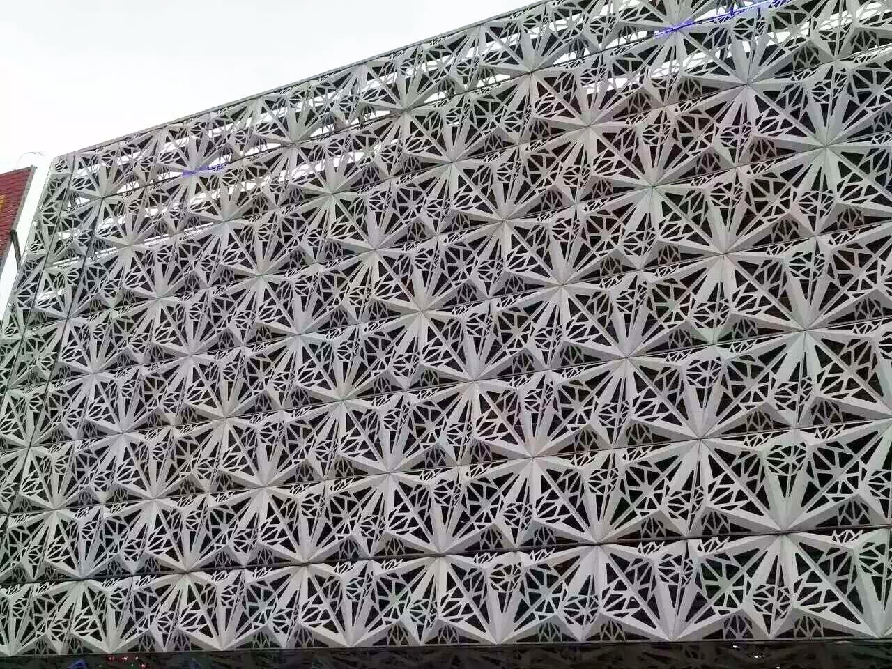 Exterior Laser Cut Aluminum Panels - Kingmets