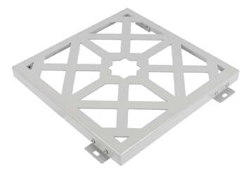 3mm powder coated laser cut aluminium facade cladding panels - Kingmets