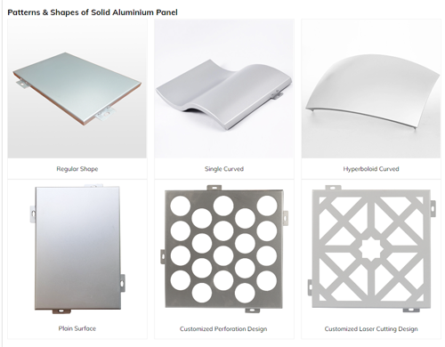 Solid Panel Aluminium Cladding Systems - Kingmets